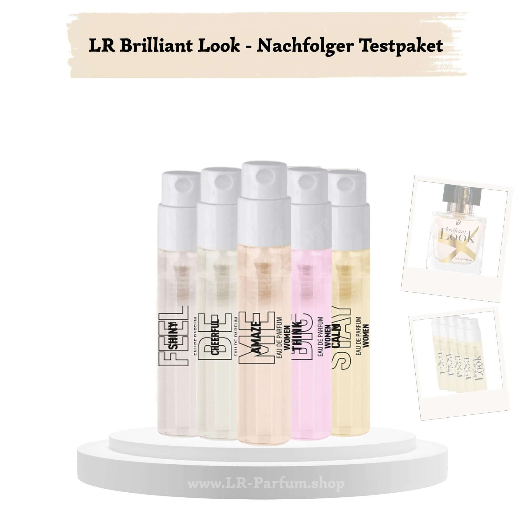 LR Brilliant Look Nachfolger Testpaket 5x2ml | lr-parfum.shop