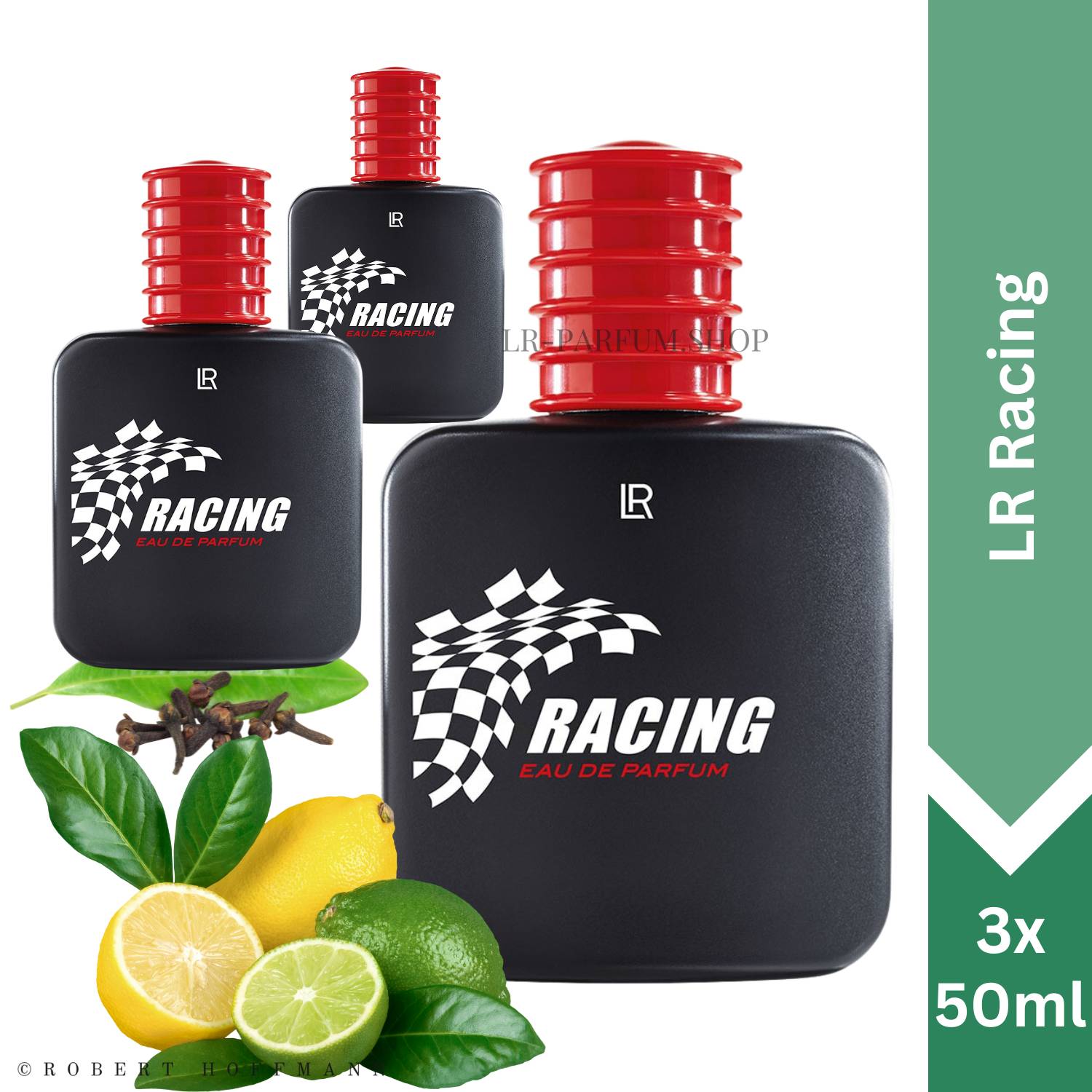 LR Racing - Eau de Parfum, 3er Pack (3x50ml) - LR-Parfum.shop